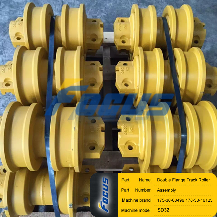 Shantui SD32 Double Flange Track Roller Assembly 175-30-00496 178-30-16123